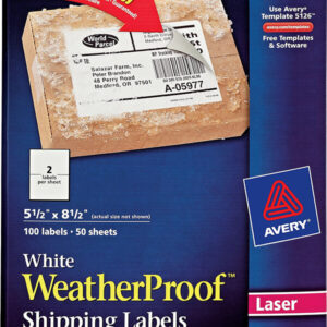 Avery® White Permanent Durable ID Labels-6575 - Avery Online Singapore