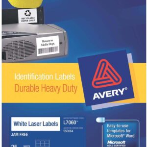 Avery® White Permanent Durable ID Labels-6575 - Avery Online Singapore