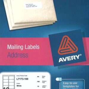 Avery® White Shipping Labels with TrueBlock® Technology-5163 - Avery ...