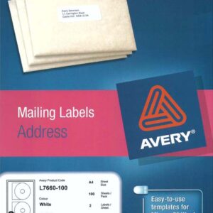 Avery Zweckform® Classic Size CD Labels-L6043-100 - Avery Online Singapore