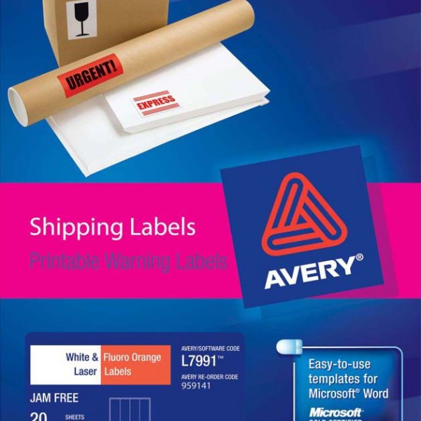 Avery® Print-to-the-Edge Shipping Labels-6878 - Avery Online Singapore