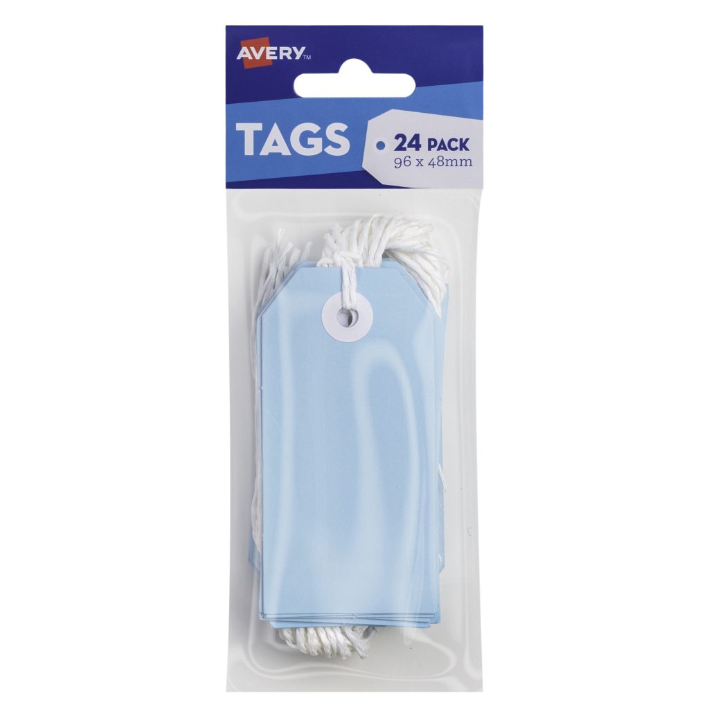 Avery® Coloured Tags with String-13202 - Avery Online Singapore